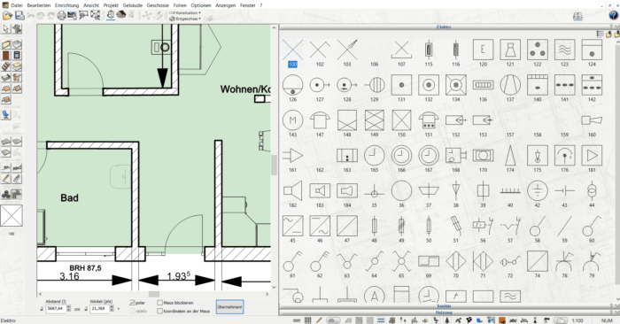 Elektroplanung mit der HausDesigner3D 3D CAD Software